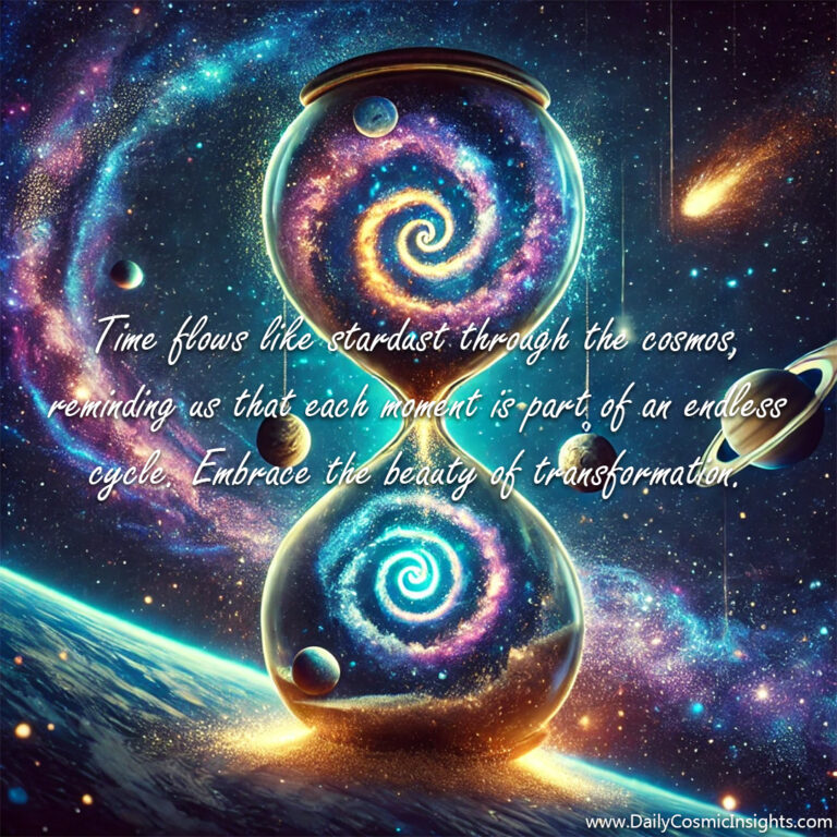 Cosmic Cycles: Embracing the Flow of Time and Transformation - Daily ...